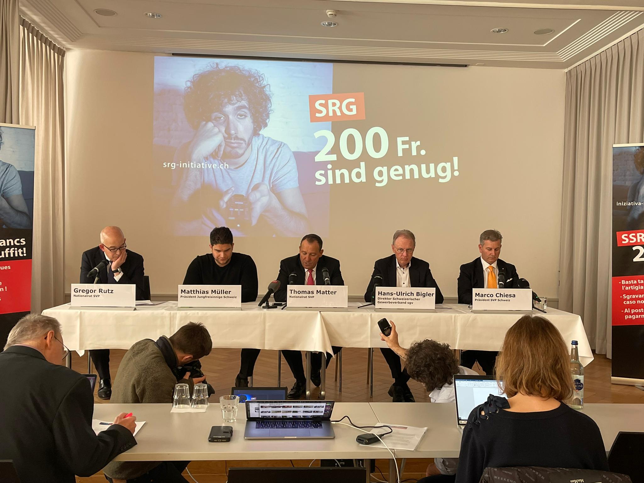 Initiative SSR « 200 francs, ça suffit! » – Initiative SSR